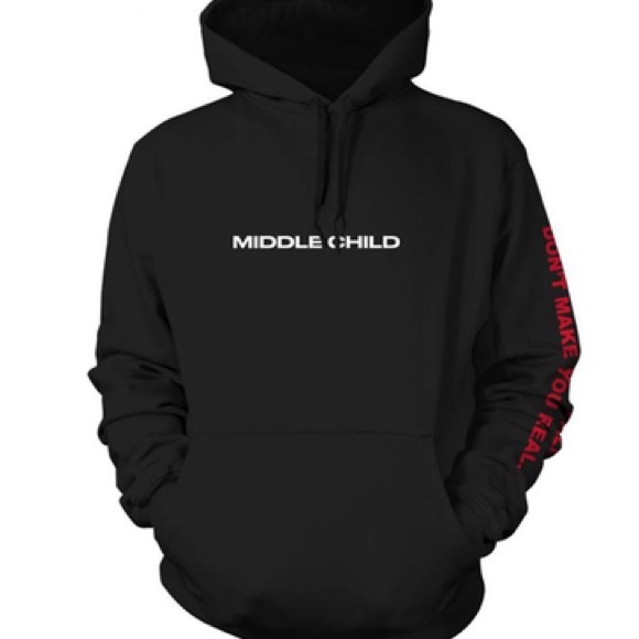 Sweaters | J Cole Middle Child Merch Pullover Hoodie New 223 | Poshmark